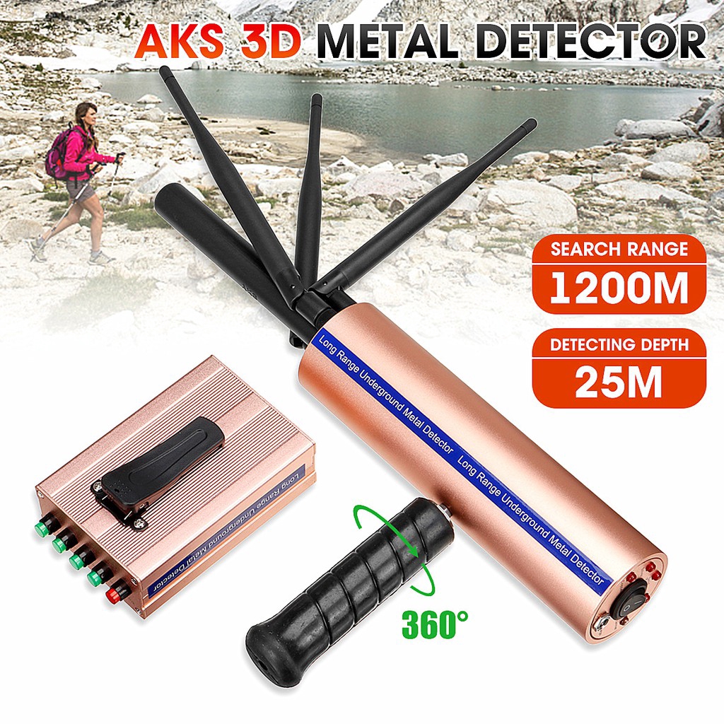 [The spot]AKS 1200M 3D Antenna Metal Detector Range Locator Underground ...
