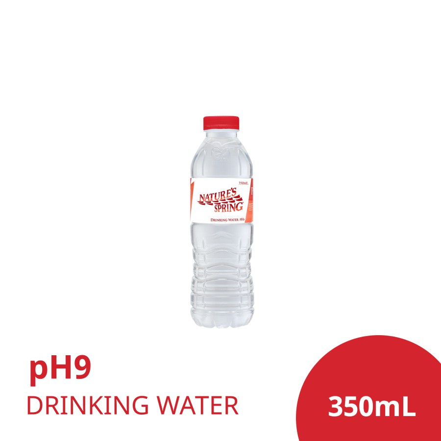Nature's Spring Ph9 Water 350mL | Shopee Philippines