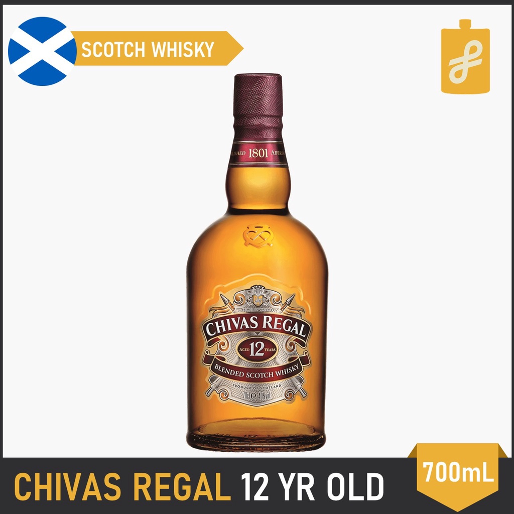 Chivas Regal Blended Scotch Whisky 12 Year Old 700ml | Shopee Philippines