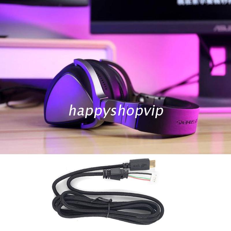 HSV For ASUS ROG Delta USB-C Gaming Headset Cord Aux Wire Headphone ...