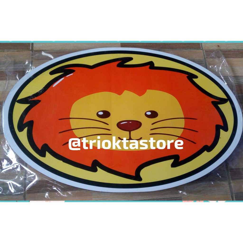 Children's Study Table | Children's Folding Table | Lion/lion Character Folding Table | Shopee ...