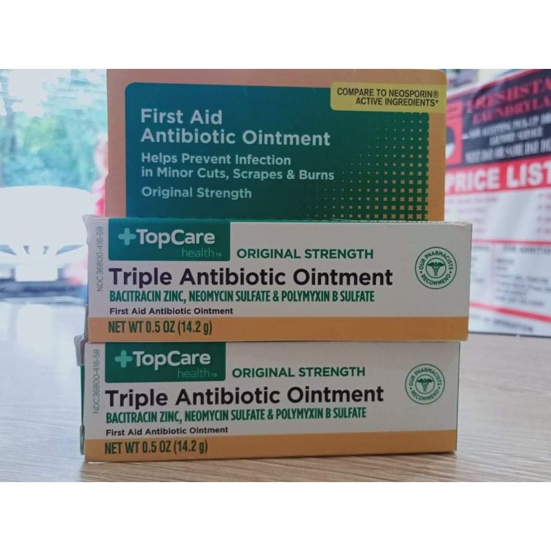 TopCare Triple Antibiotic Ointment | Shopee Philippines