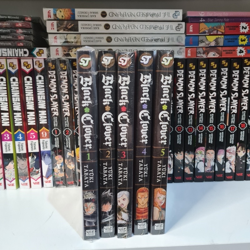 Black CLOVER Vol1, Vol2, Vol3, Vol4, Vol5 ENGLISH VIZ MEDIA EDITION (ORIGINAL) | Shopee Philippines