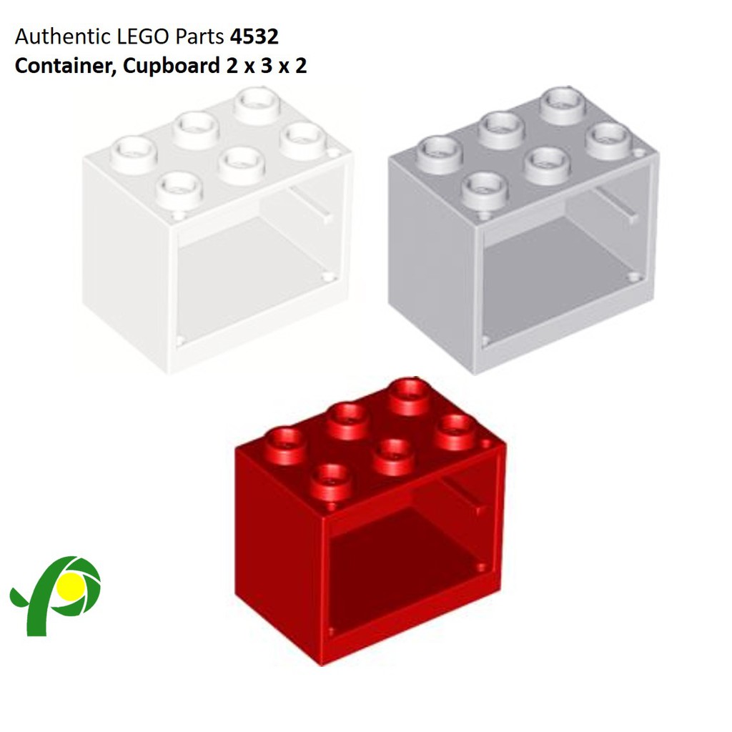 LEGO Parts 4532 Container Cupboard 2x3x2 | Shopee Philippines