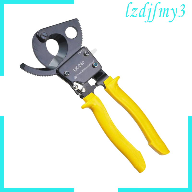 Cozylife Heavy Duty 240mm Ratchet Cable Cutter Wire Cut Hand Tool ...