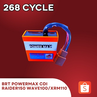 BRT RACING CDI WAVE100/XRM110 OEM #ONLINESHOP268 | Shopee Philippines