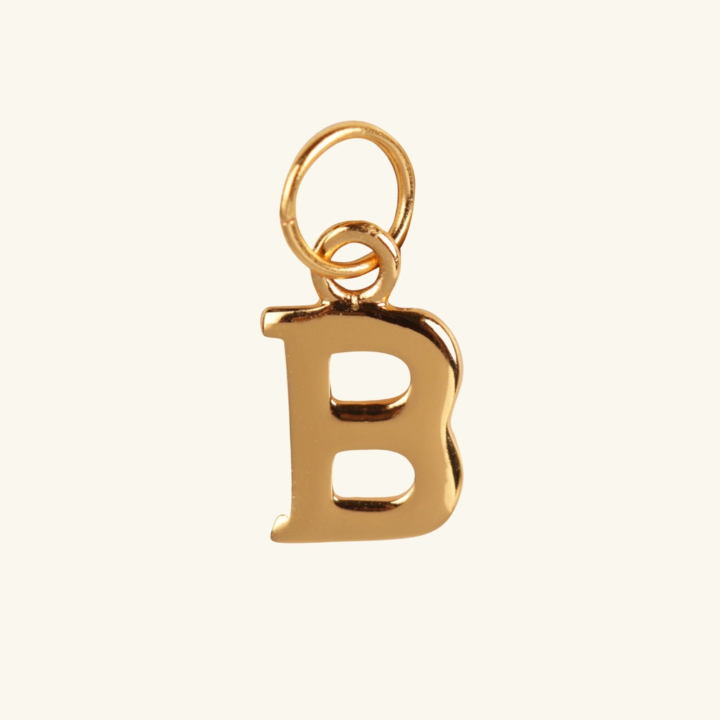 Foundry Gold Vermeil and Sterling Silver Mini Letter Charms | Shopee ...