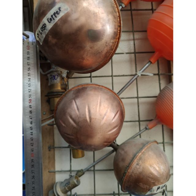 Copper Float Valve Ball Type Brass Fittings Heavy Duty 1/2 - 3/4 - 1 ...