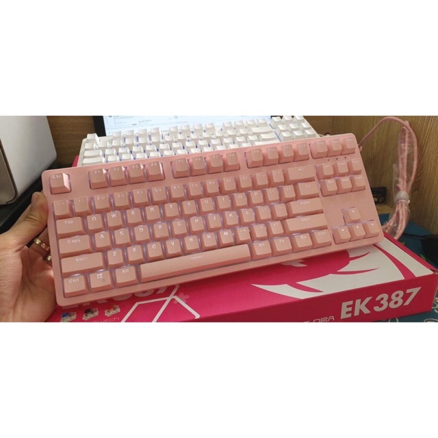 Edra ek387 Pink mechanical keyboard | Shopee Philippines