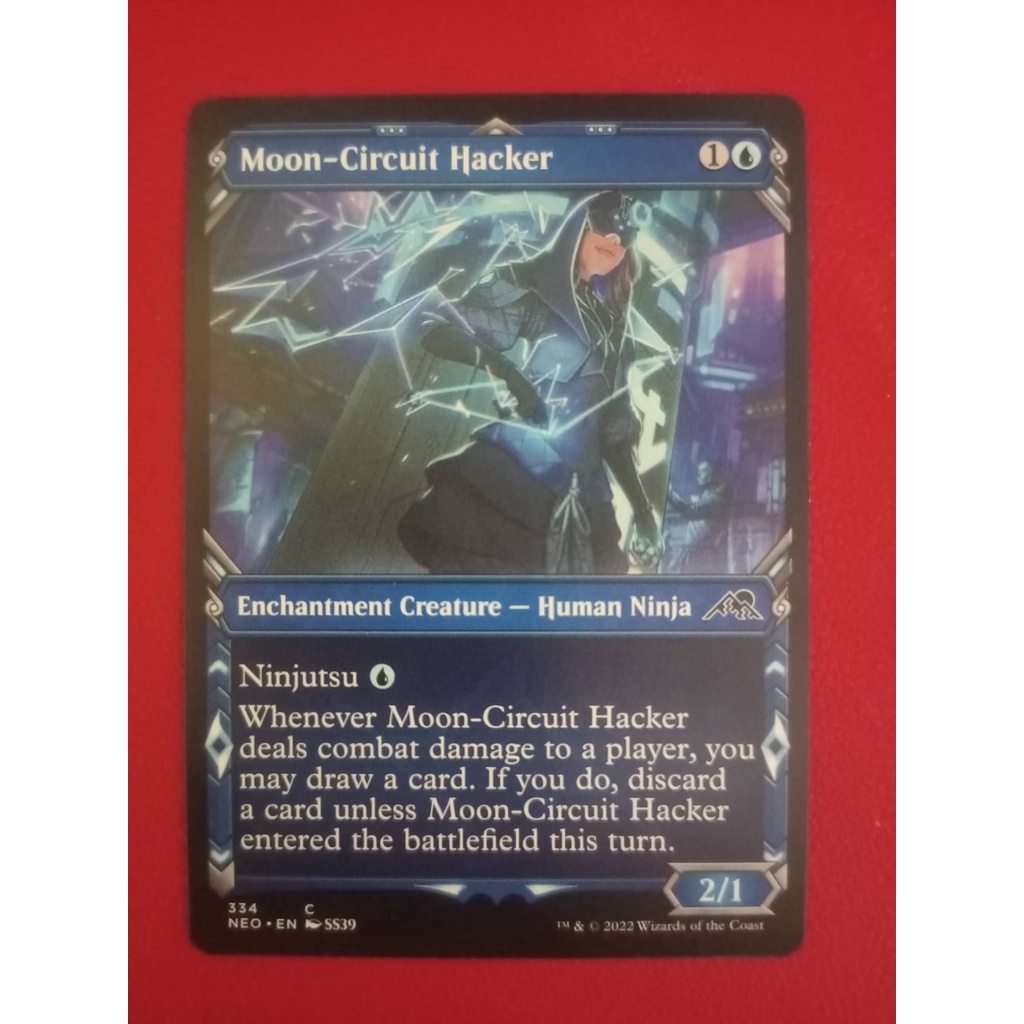 MTG Magic: The Gathering - Moon-Circuit Hacker NEO | Shopee Philippines