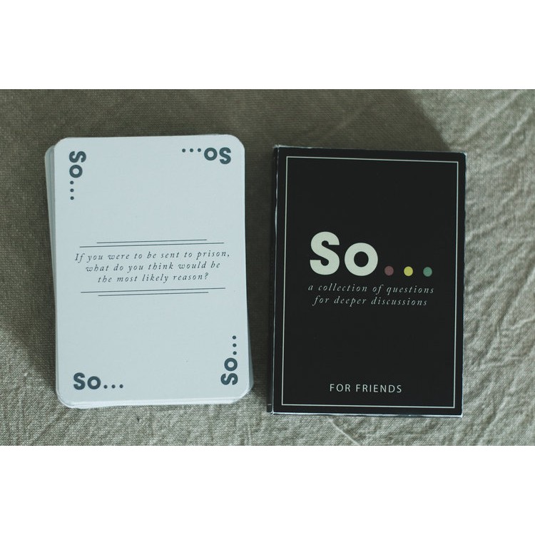 So...Cards (FRIENDS) | Shopee Philippines