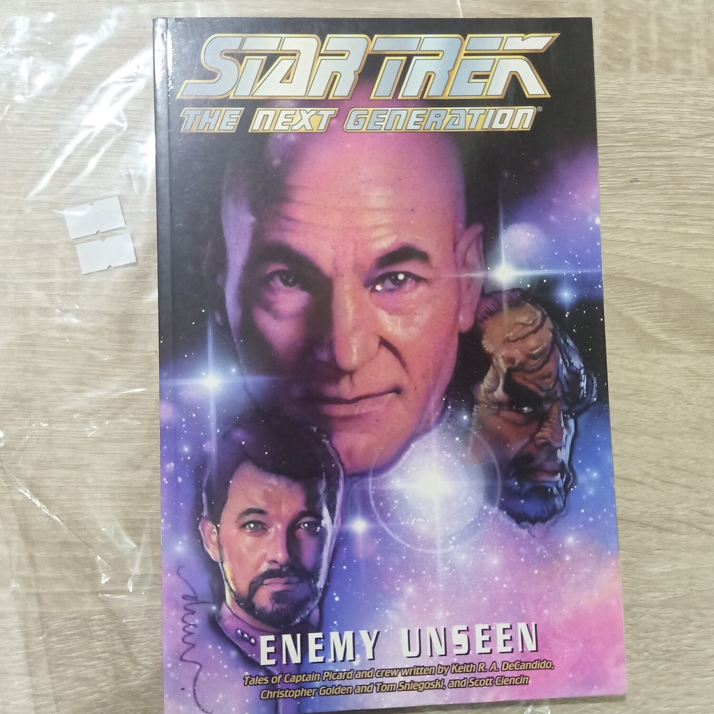 Star Trek The Next Generation TPB - Enemy Unseen - F condition (sticker ...