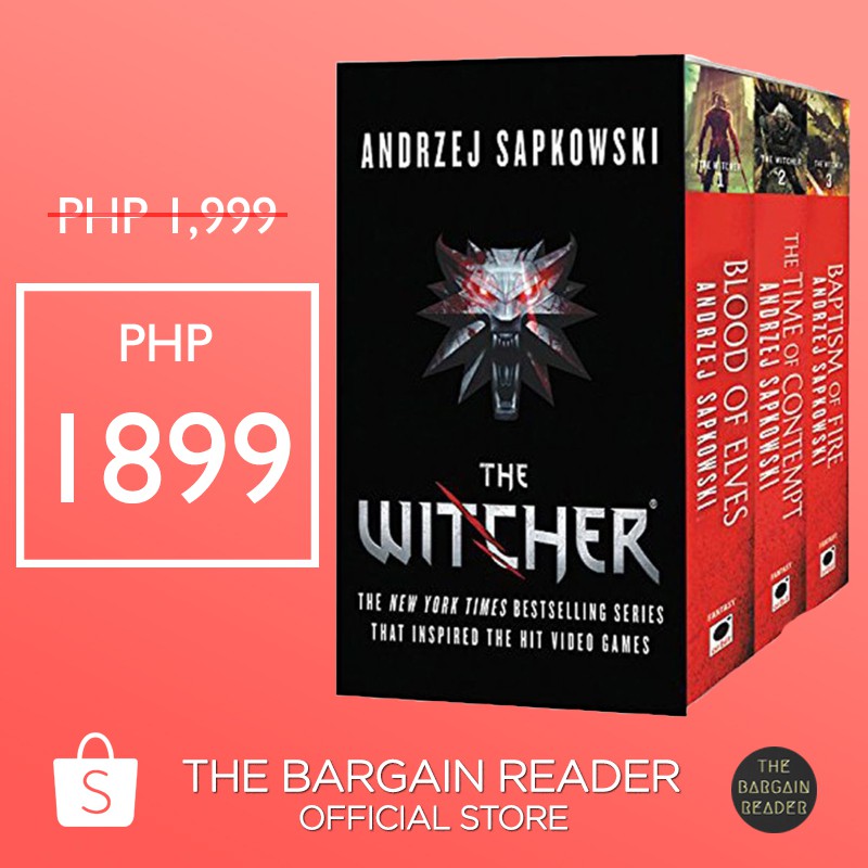 [3 PAPERBACKS] The Witcher 3-Book Boxed Set (The Witcher #1, 2, & 3) by ...