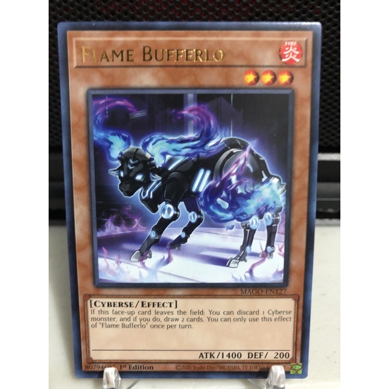 Flame Bufferlo Yugioh rare | Shopee Philippines