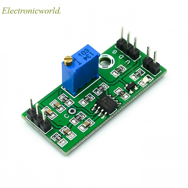 LM358 Weak Signal Acquisition DC Amplifier Module Multiple Adjustable Analog Output | Shopee ...