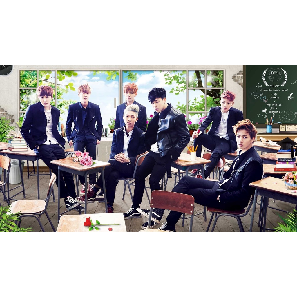 BTS : A4 KPOP Poster - A4 Size HD WALLPAPER POSTER ( Min. Buy 3 Posters ...