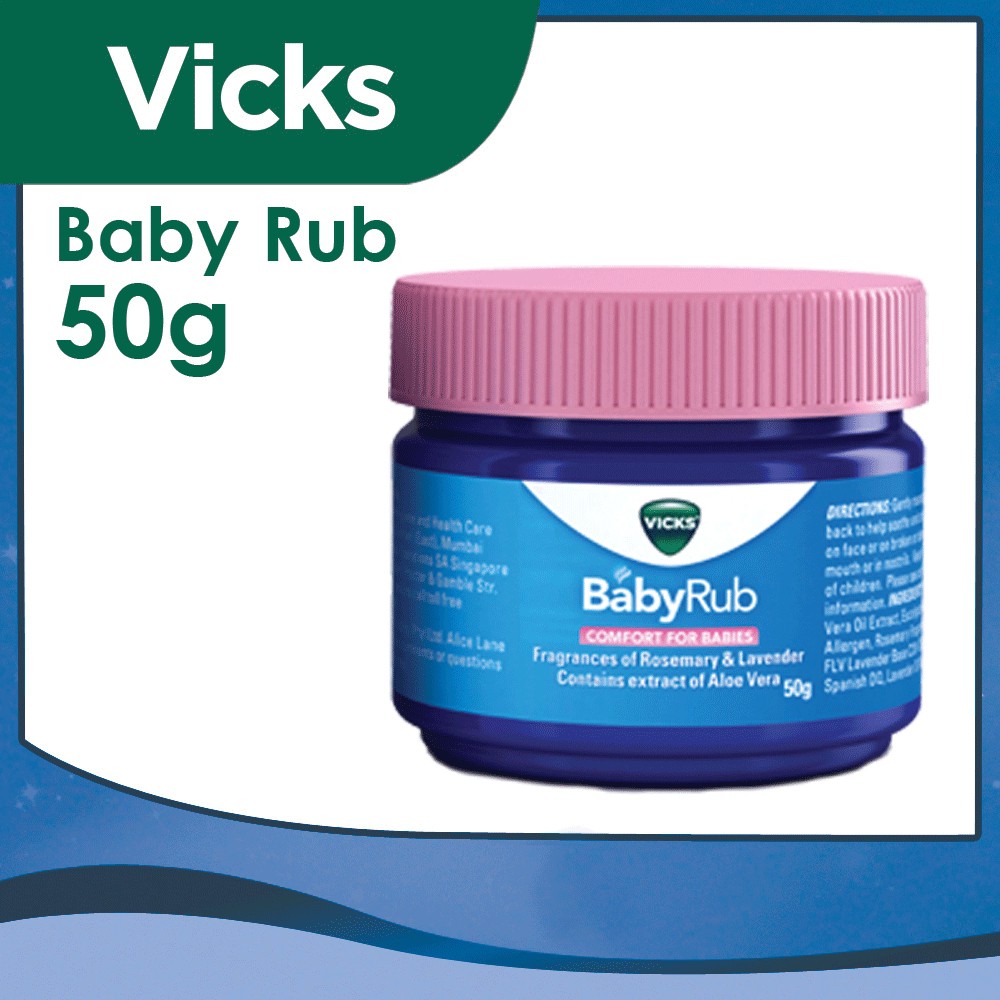 Vicks Baby Rub Comfort 45g | Shopee Philippines