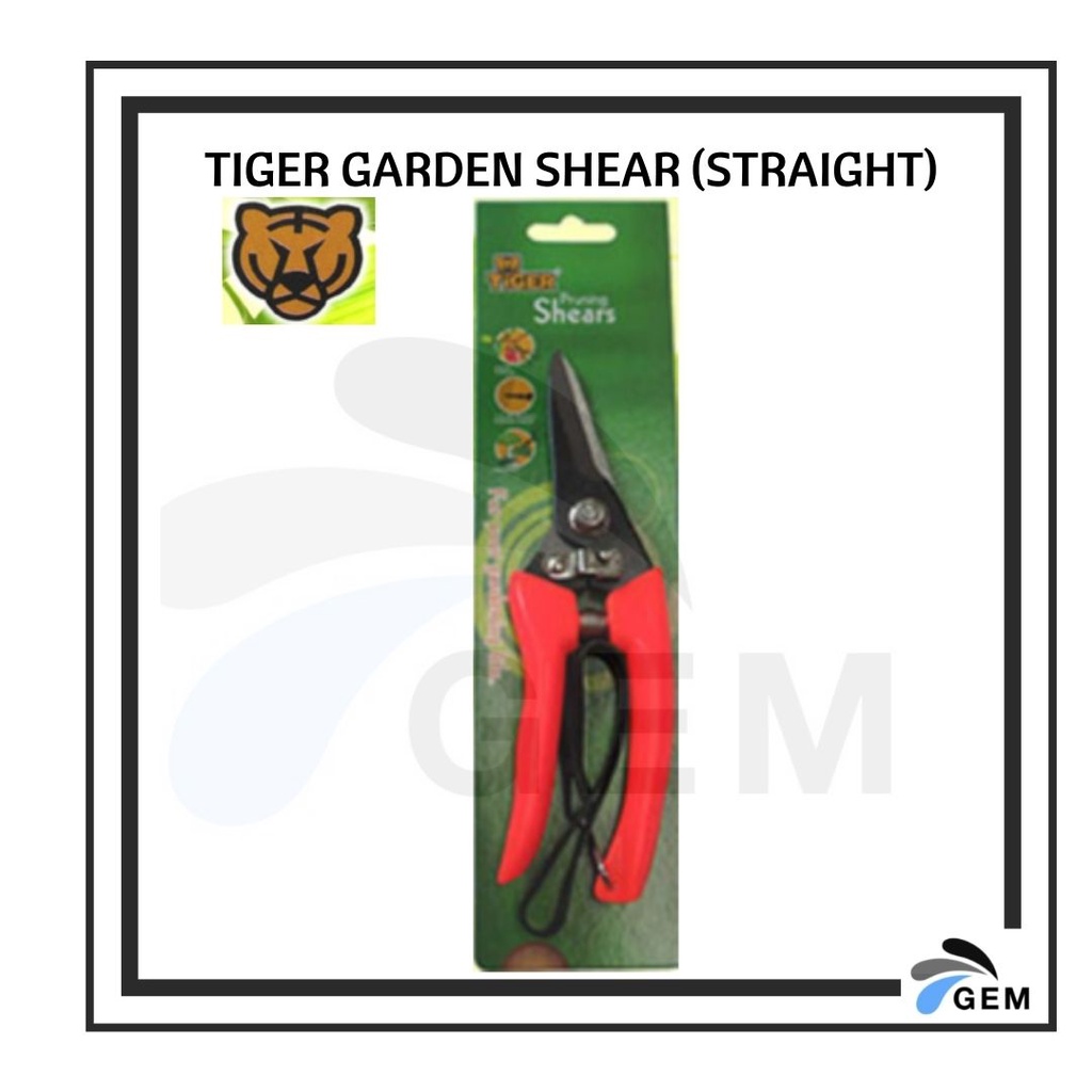 GEM TIGER Garden Shear | Shopee Philippines