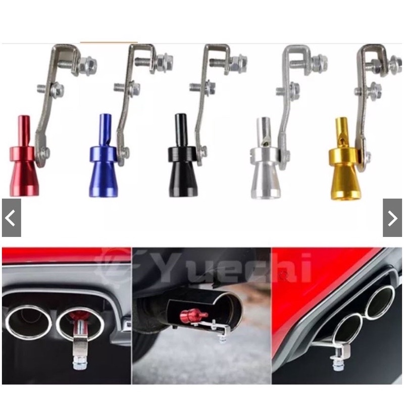 Universal Turbo Sound Whistle Exhaust Pipe Aluminum More Power for Cars ...