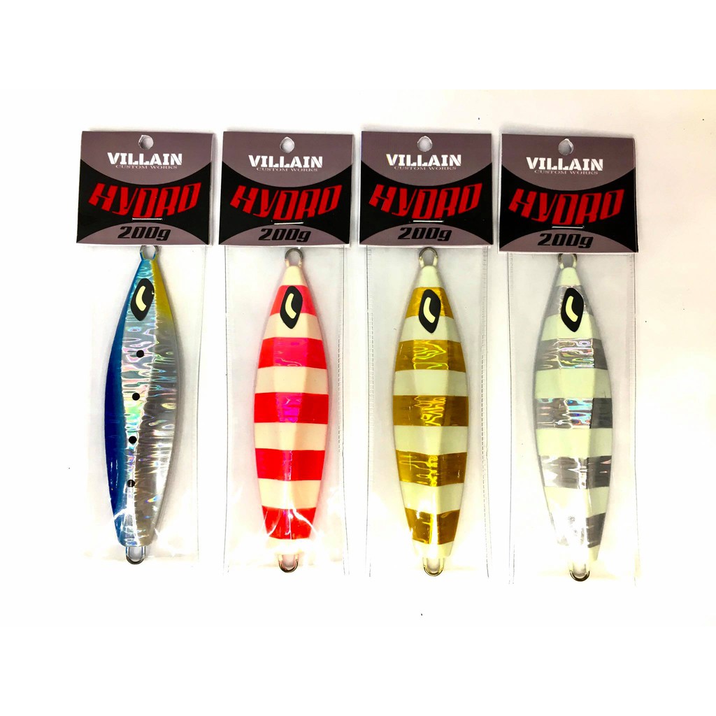 VILLAIN HYDRO 200g SLOW JIG | Shopee Philippines