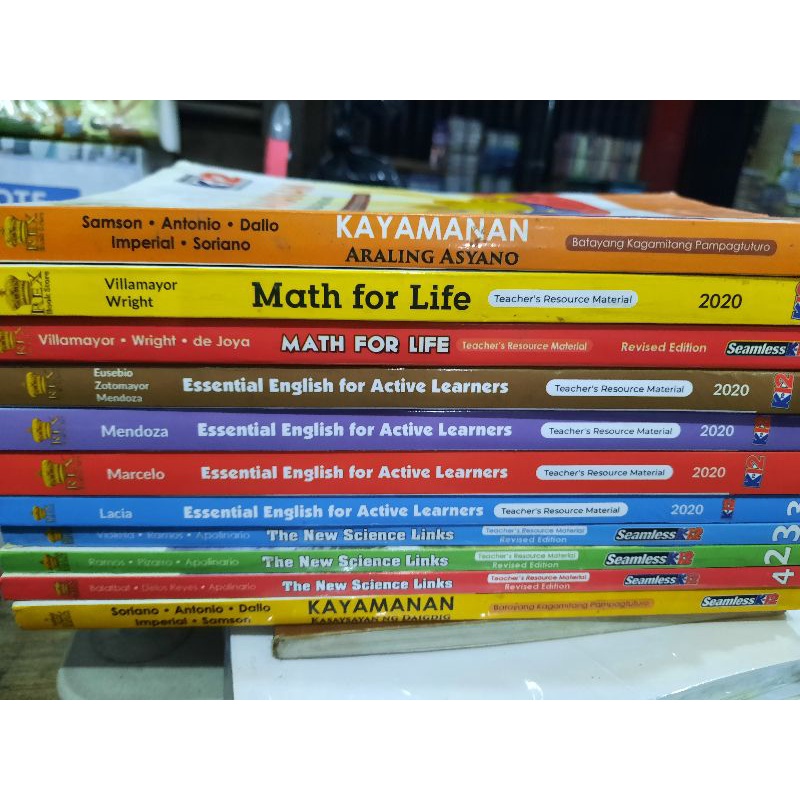 Rex Teachers Guide book Answer key New | Shopee Philippines