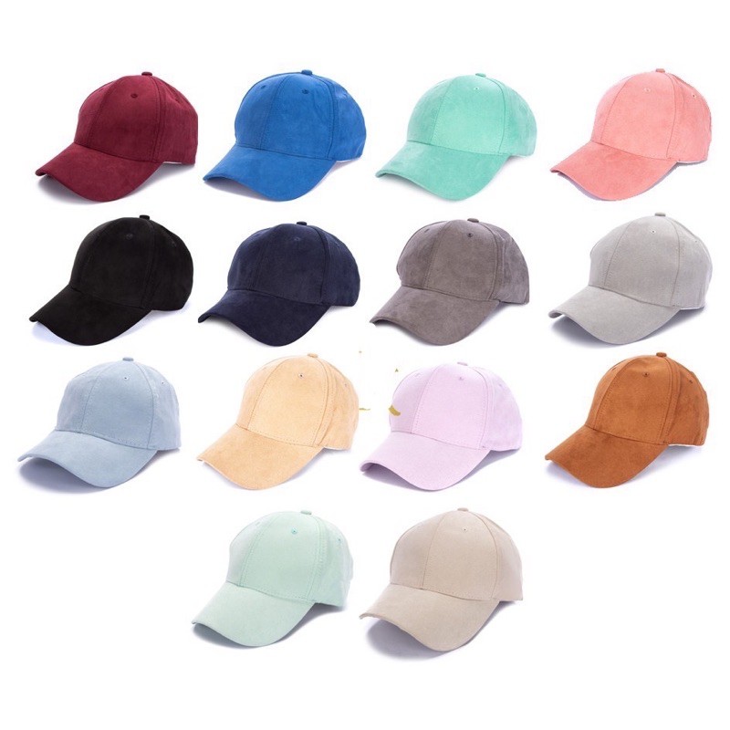 Suede Cap/Korean cap Unisex | Shopee Philippines