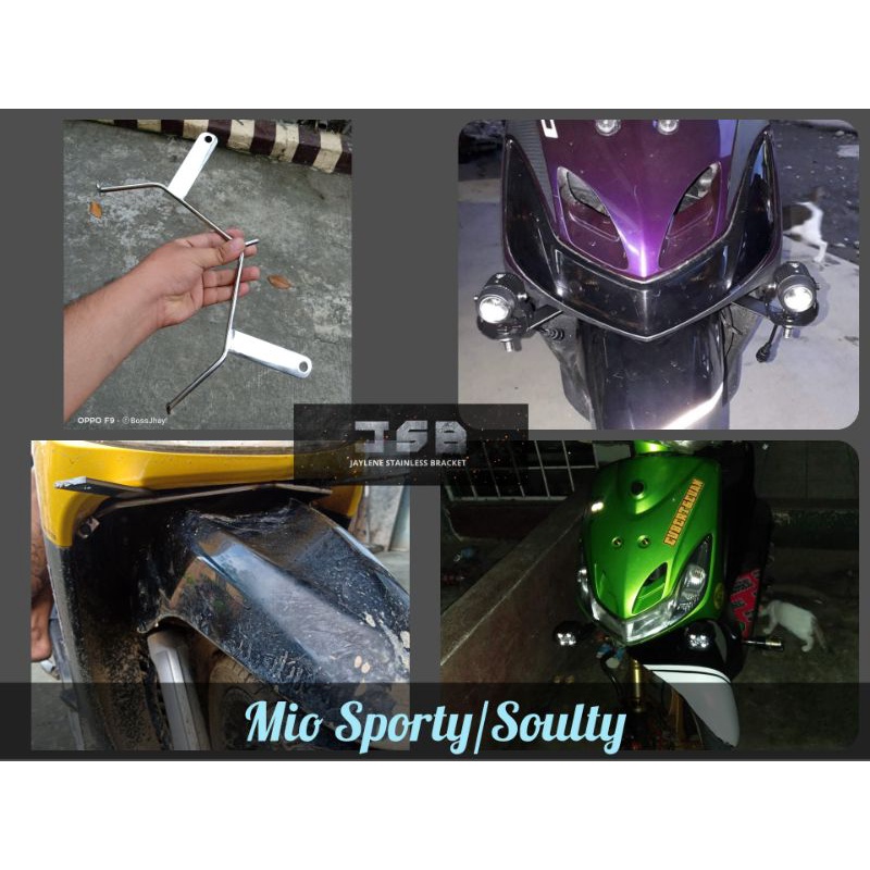Mio sporty/Mio soulty mini Driving Light Bracket(fit to all Led lights ...