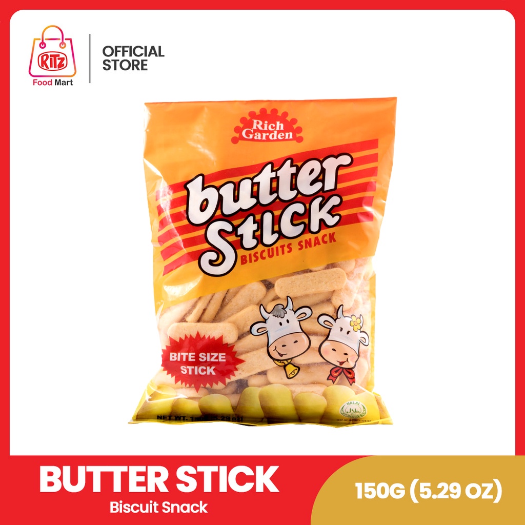 Rich Garden Butter Stick Biscuits 150g | Shopee Philippines