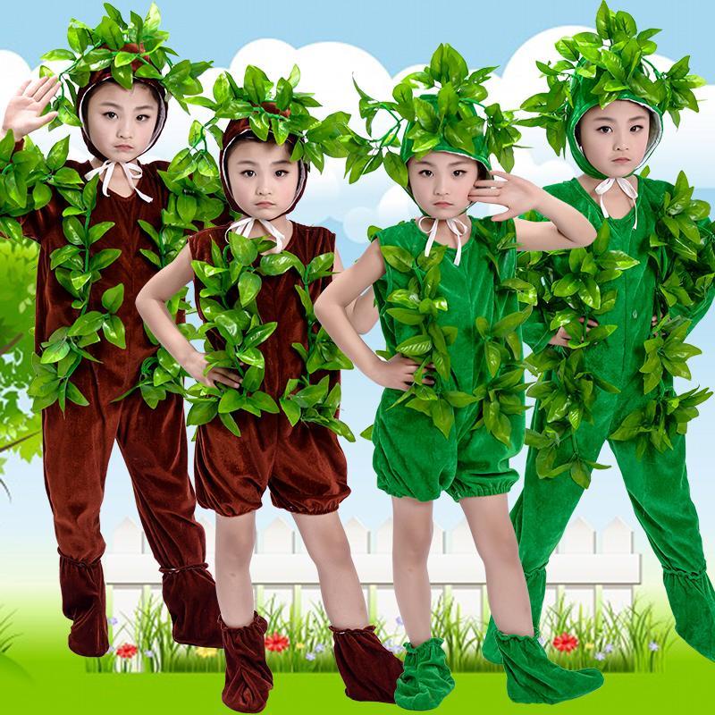 【Ready Stock】Children's Big Tree Performance Costume Dress For Kids ...
