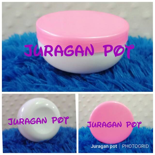 PUTIH Scrub Bowl Pot 100 gr Pink White | Shopee Philippines