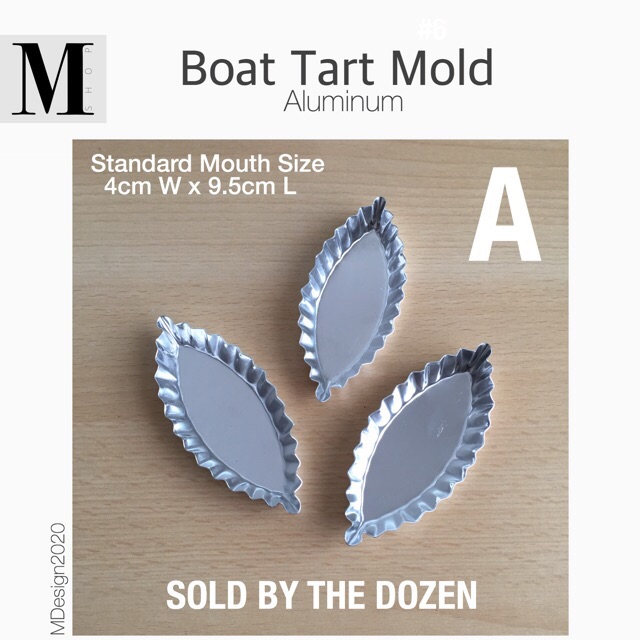 Boat Tart Mold, One Dozen | Shopee Philippines
