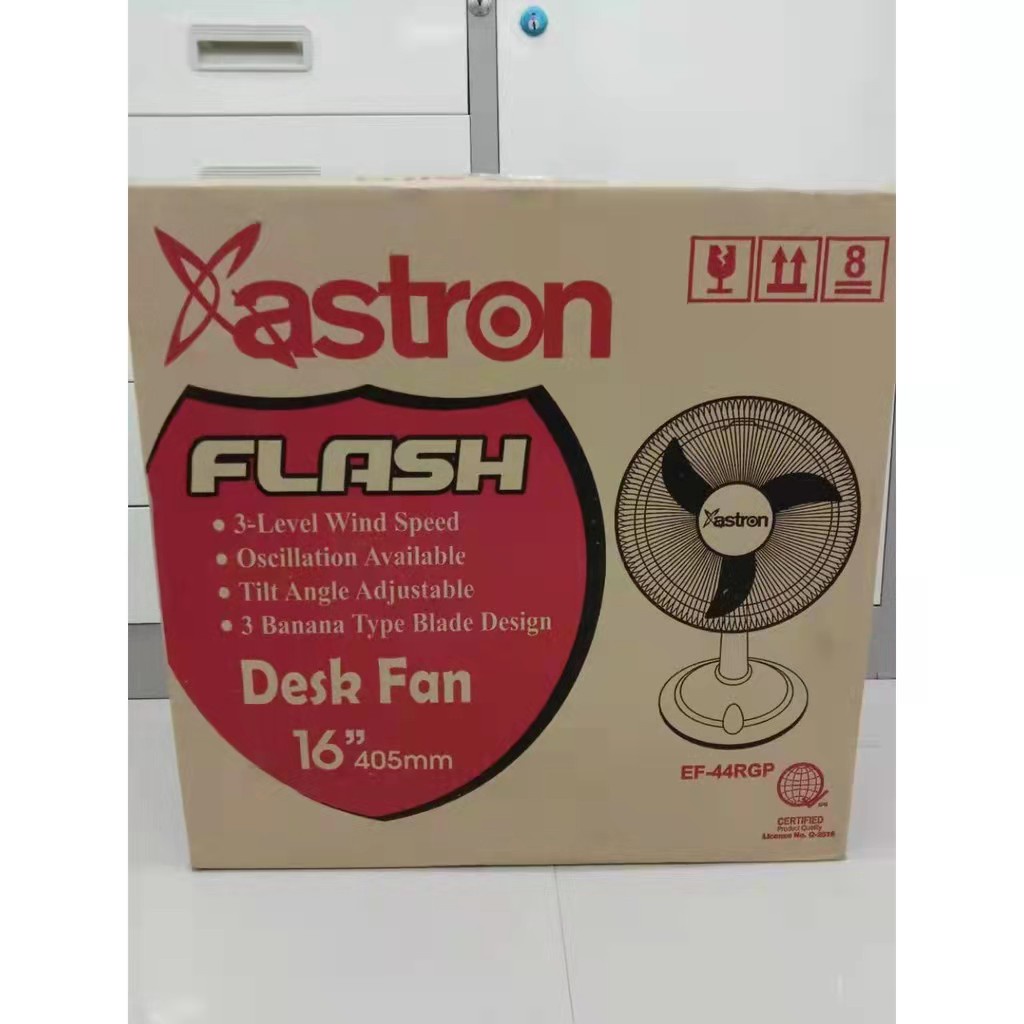 KES ASTRON origina FLASH DESK FAN 16inhes with 3 banana blades COD ...
