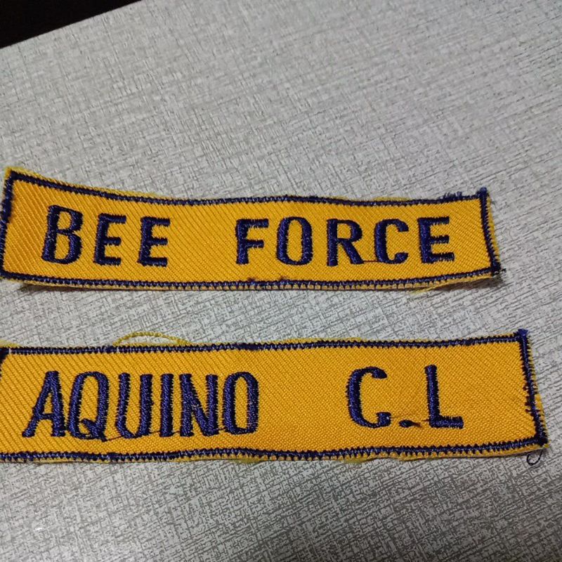 NameCloth For Security Guard 50 pesos each. | Shopee Philippines