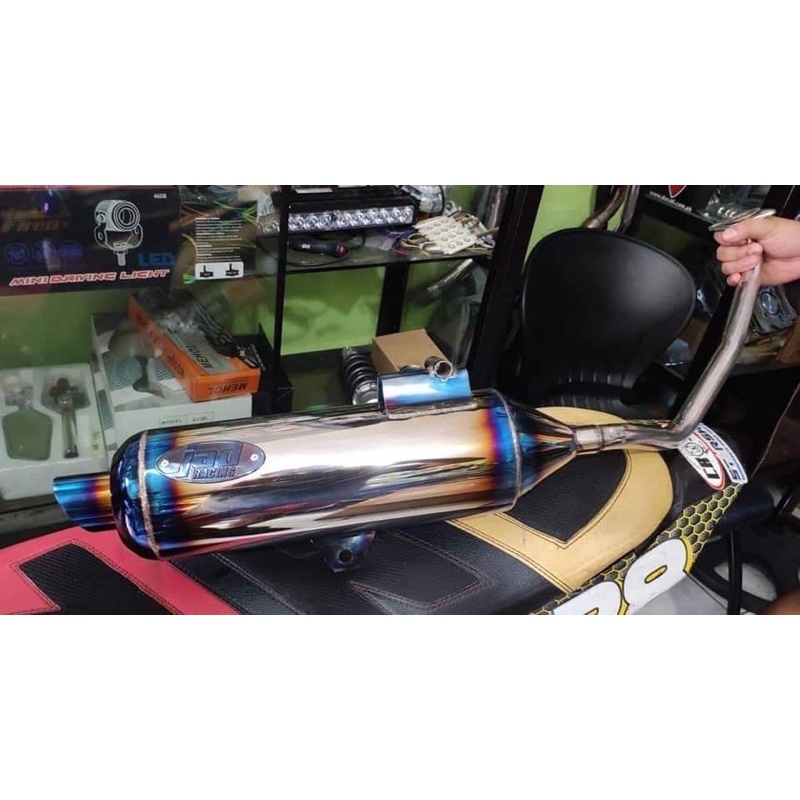 Full Stainless Powerpipe by Jad Racing | Shopee Philippines