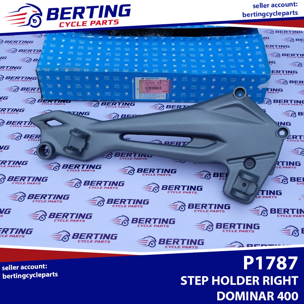 RIGHT STEP HOLDER Dominar 400 Genuine JF113015 | Shopee Philippines