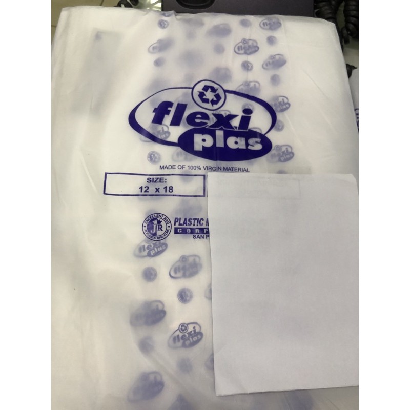 12x18 “ Flexi 100’s .0008 PP Clear Malinaw Plastic | Shopee Philippines