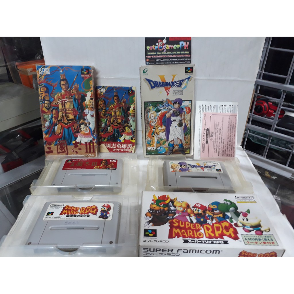 Nintendo Super Famicom SFC Game Bundle #2 PRICE: 500 for all | Shopee ...
