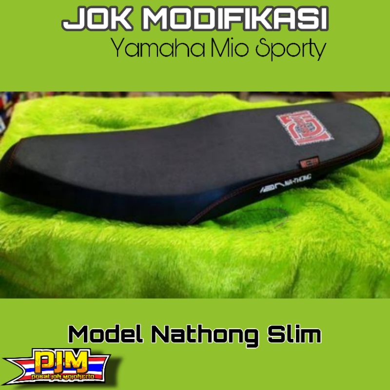 Mio Sporty Slim Seat, Nathong Model, Complete, JUST FIT PNP | Shopee ...