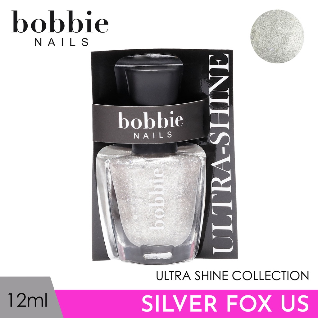 Bobbie Nails 12ml Ultra-Shine Collection in Silver Fox US | Shopee ...