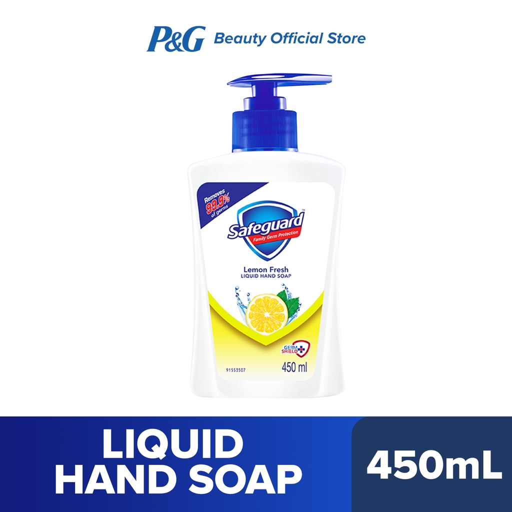 Safeguard Lemon Fresh Liquid Hand Soap 450ml Shopee Philippines