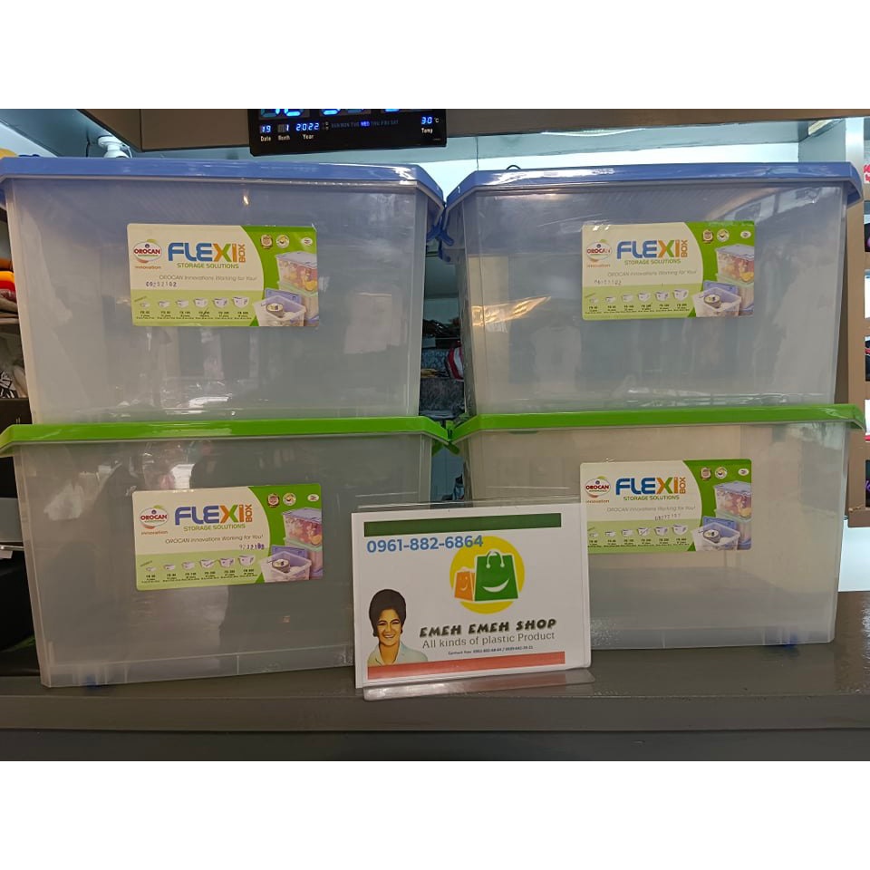 FLEXIBOX Storage Box FB600 OROCAN 87Liters | Shopee Philippines