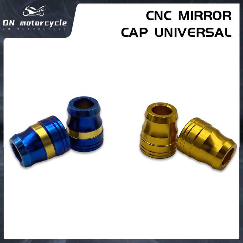 Titanium Side Mirror Cap Universal 2tone / Gold Made IN Thailand ...