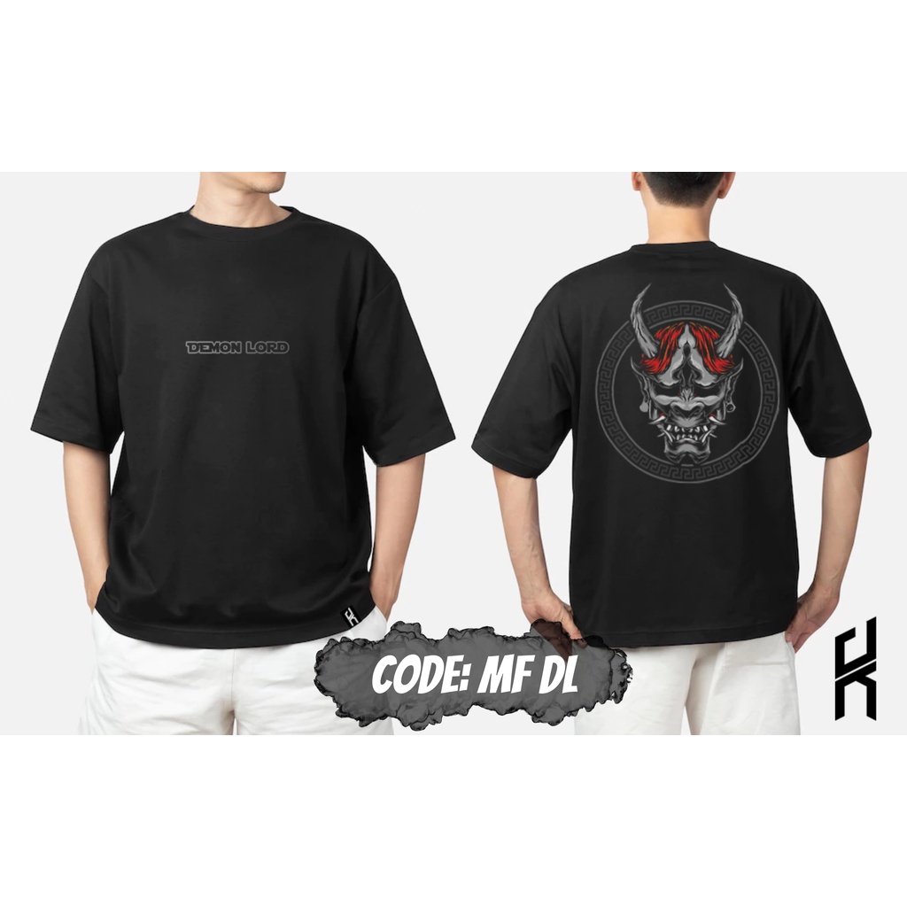 DEMON LORD STREET WEAR BACK-TO-BACK PRINT A3 (UNISEX) | Shopee Philippines