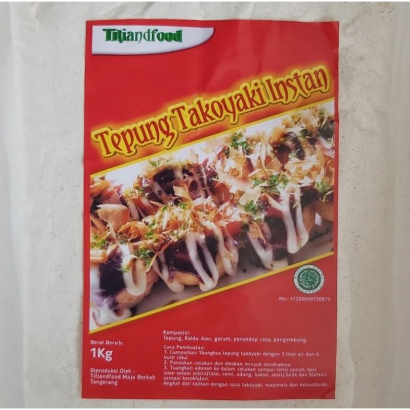 Instant Takoyaki Flour 1 Kg | Shopee Philippines