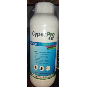 CyperPro 6EC 1Liter Mosquito Dengue Flies Ants Crawling and flying ...