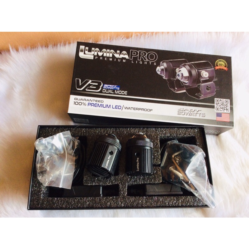 LUMINA PRO/ mini driving light/ (NEW PACKAGING) 20WATTS/ V3 DUAL MODE ...