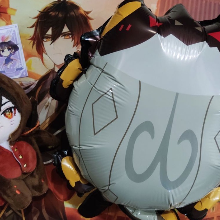 COD PPPH Genshin Impact Azhdaha Slime Mr Cyclops Inflatable Balloon ...