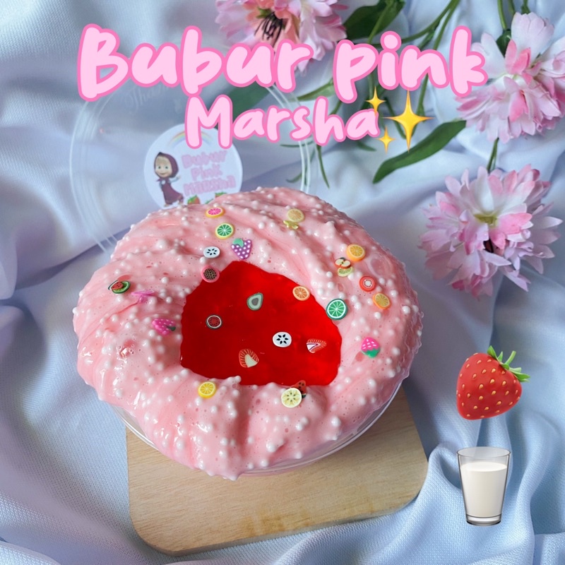 Marsha slime pink Porridge | Shopee Philippines