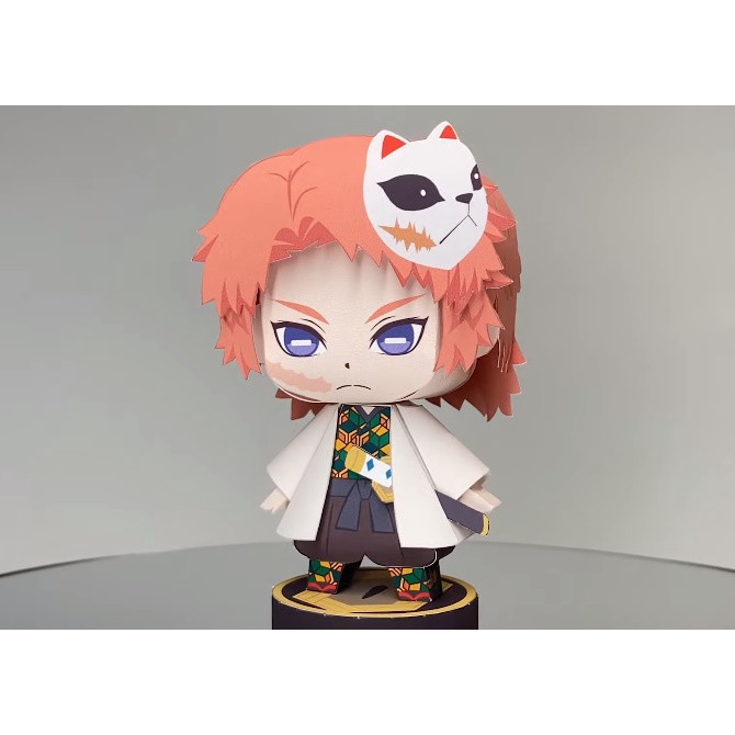 Chibi Sabito Kimetsu No Yaiba Demon Slayer Papercraft | Shopee Philippines