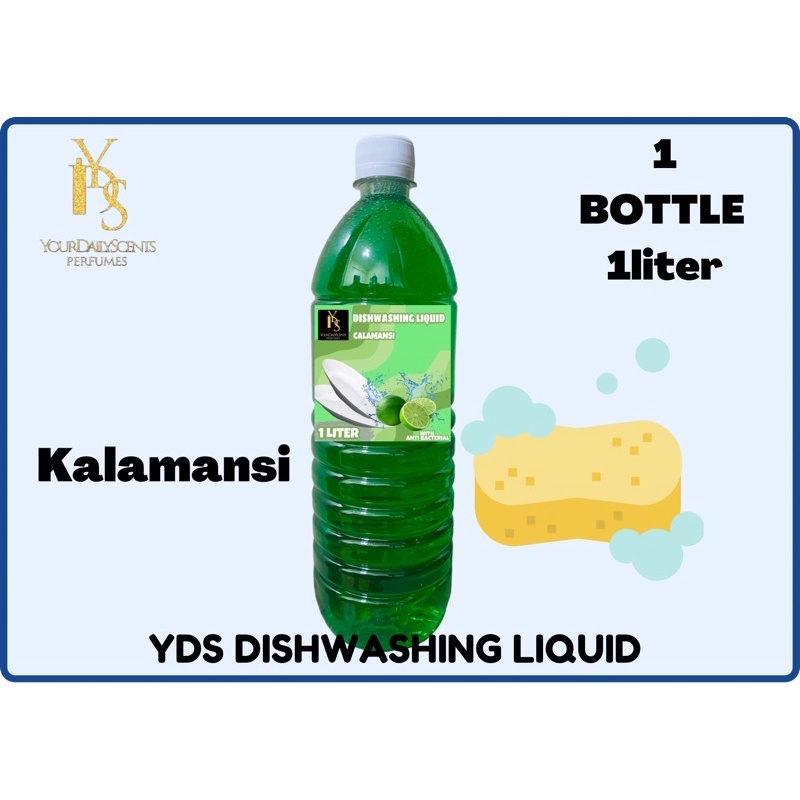 Dishwashing liquid kalamasi Scents 1L by YDS | Shopee Philippines